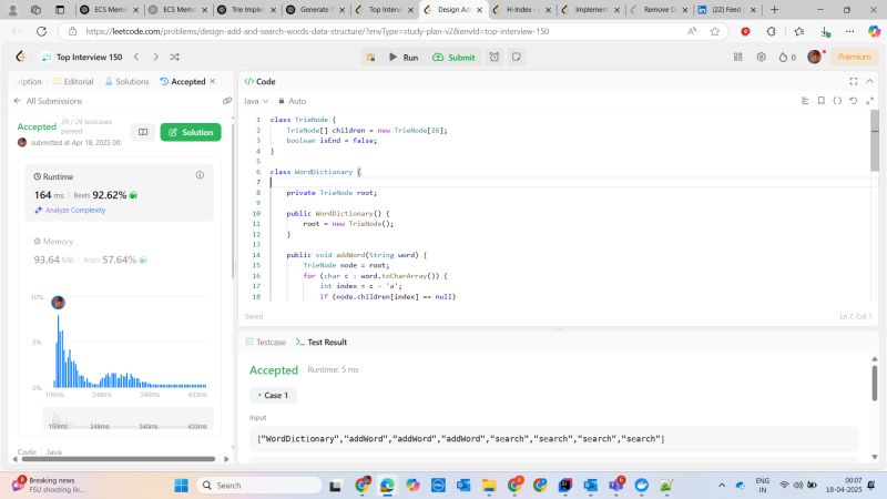 #100daysofdsa #java #leetcode #dsa #trie #100daysofcode #womenwhocode ... #100daysofdsa #java #leetcode #dsa #trie #100daysofcode #womenwhocode ...
