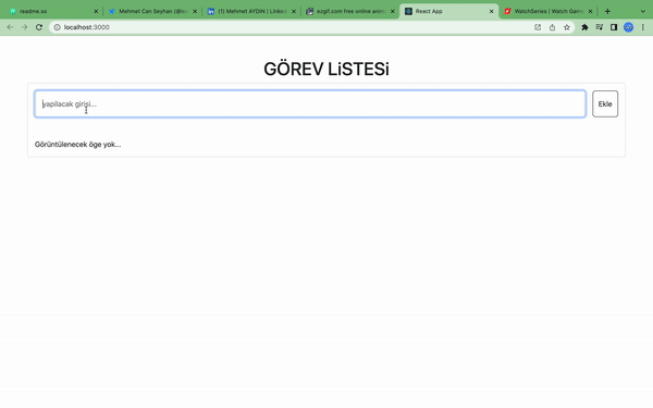 React js ile MiniProje TodoList; minumum kod maximum persormans ... React js ile MiniProje TodoList; minumum kod maximum persormans ...
