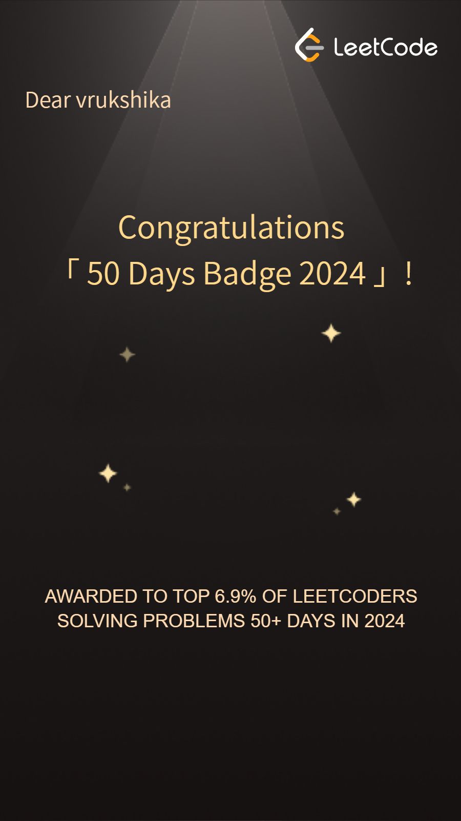 Vrukshika Oad on LinkedIn: #leetcode #codingjourney #problemsolving # ... Vrukshika Oad on LinkedIn: #leetcode #codingjourney #problemsolving # ...