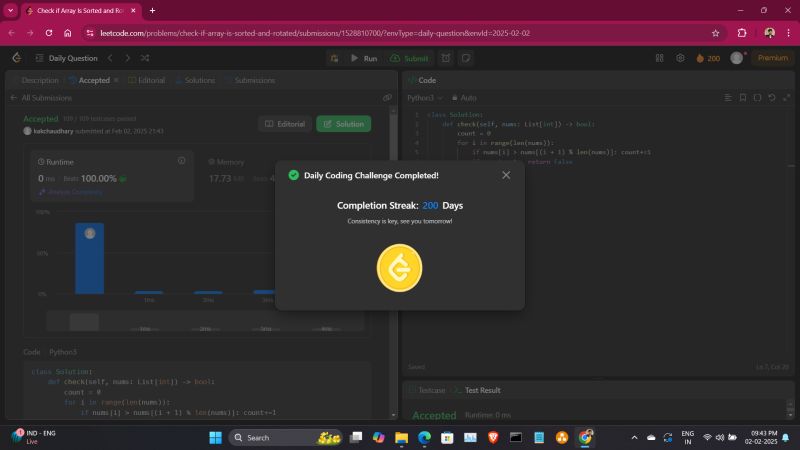 #leetcode #coding #consistency #softwaredevelopment #200daysofcode # ... #leetcode #coding #consistency #softwaredevelopment #200daysofcode # ...