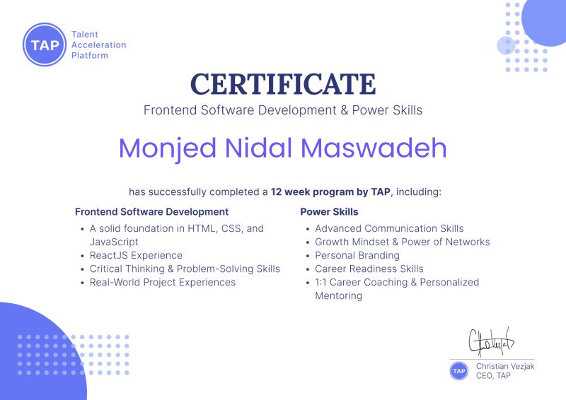 #tap #frontenddevelopment #javascript #problemsolving #success # ... #tap #frontenddevelopment #javascript #problemsolving #success # ...