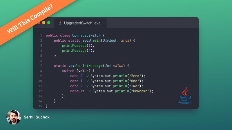 Serhii Suchok on LinkedIn: #javamondayquiz #java #javaprogramming # ... Serhii Suchok on LinkedIn: #javamondayquiz #java #javaprogramming # ...
