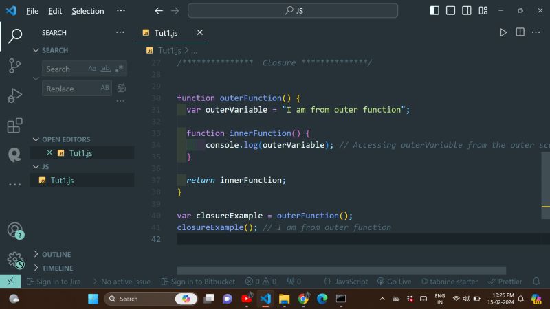 What is a closure in JavaScript? | Ravindra Yadav posted on the topic ... What is a closure in JavaScript? | Ravindra Yadav posted on the topic ...