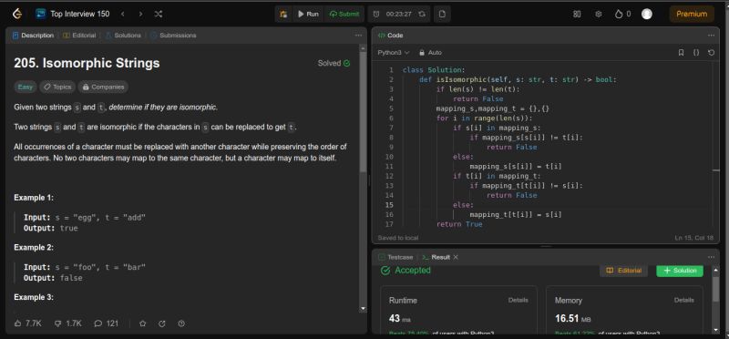 Isomorphic Strings: A Day 26 of #100Daysofcode | Rhythm Rawat posted on ... Isomorphic Strings: A Day 26 of #100Daysofcode | Rhythm Rawat posted on ...