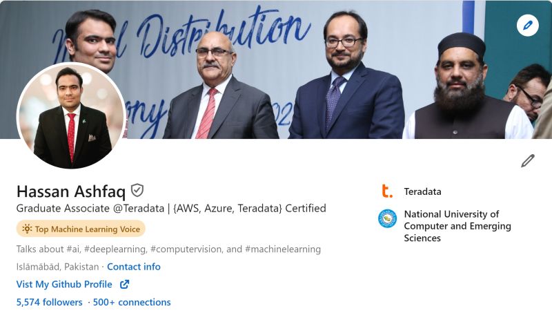 Hassan Ashfaq on LinkedIn: #linkedin #machinelearning Hassan Ashfaq on LinkedIn: #linkedin #machinelearning