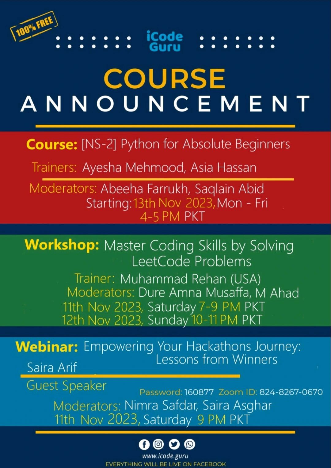 Ayesha Mehmood on LinkedIn: #icodeguru #python #ns2beginners # ... Ayesha Mehmood on LinkedIn: #icodeguru #python #ns2beginners # ...