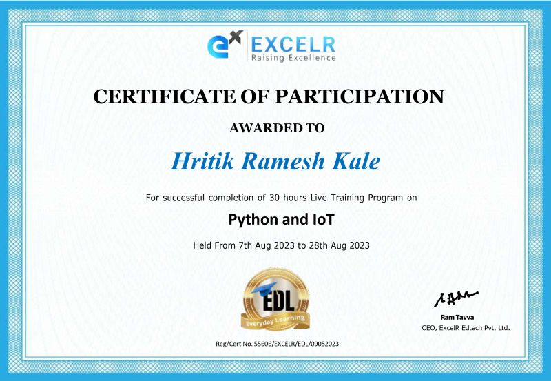 Hritik Kale on LinkedIn: #python #iot #techinnovation #learningjourney Hritik Kale on LinkedIn: #python #iot #techinnovation #learningjourney