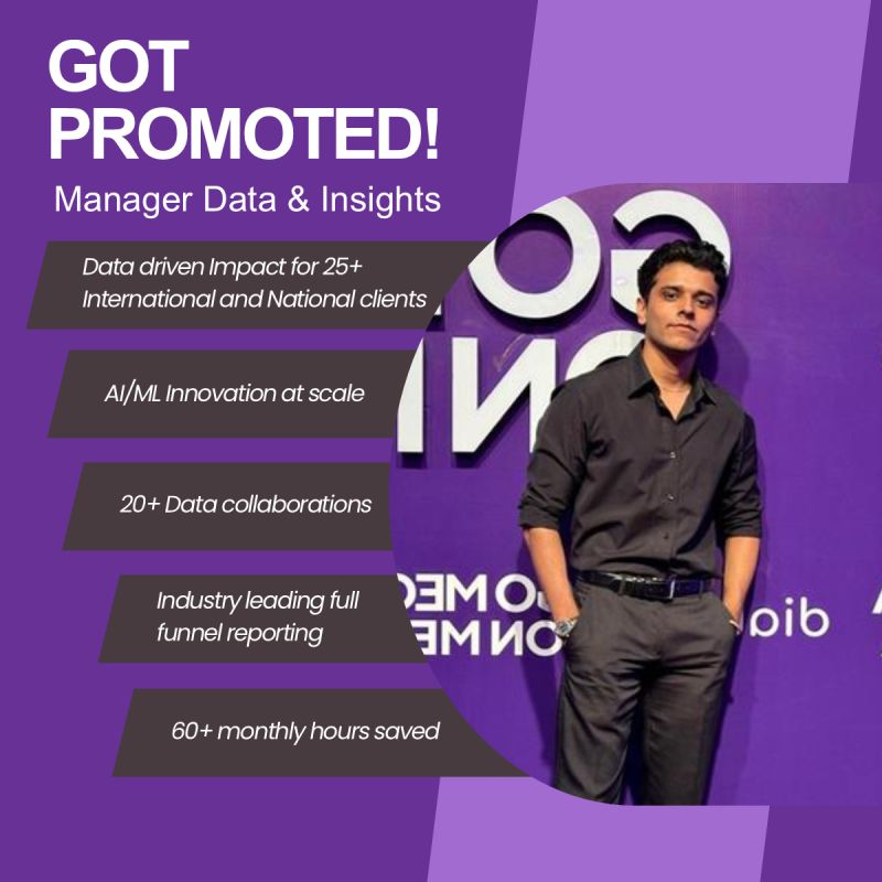 I GOT PROMOTED! 🏆 Manager Data & Insights | GroupM Nexus Special Thanks ... I GOT PROMOTED! 🏆 Manager Data & Insights | GroupM Nexus Special Thanks ...