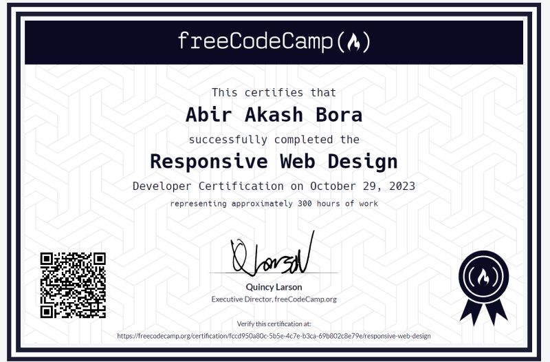 Abir Akash Bora on LinkedIn: #lpu #certification #vertos #webdeveloper Abir Akash Bora on LinkedIn: #lpu #certification #vertos #webdeveloper