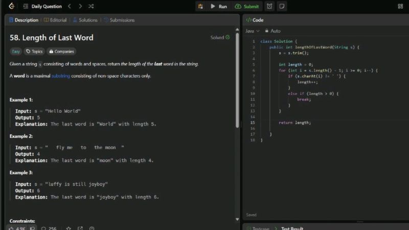 Kishor Mandal on LinkedIn: #100daysofcode #leetcode #java Kishor Mandal on LinkedIn: #100daysofcode #leetcode #java