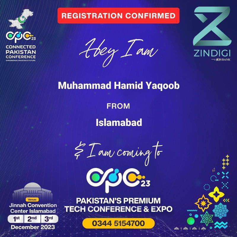 Muhammad Hamid Yaqoob on LinkedIn: #networking #pakistan #zindigi # ... Muhammad Hamid Yaqoob on LinkedIn: #networking #pakistan #zindigi # ...