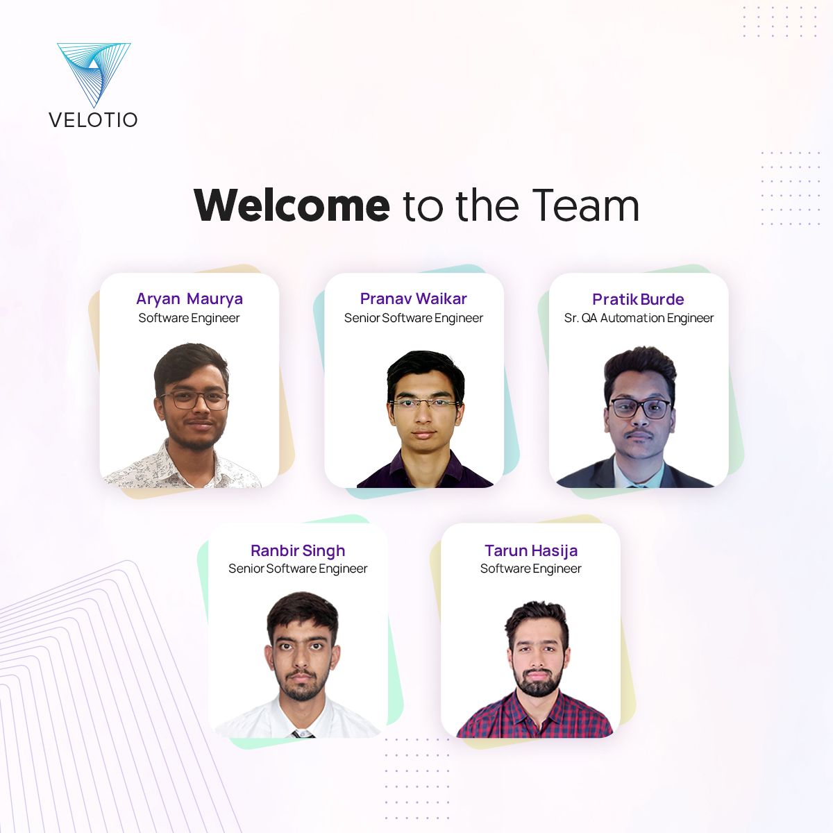 Velotio Technologies on LinkedIn: #velotio #onboarding #welcometotheteam Velotio Technologies on LinkedIn: #velotio #onboarding #welcometotheteam