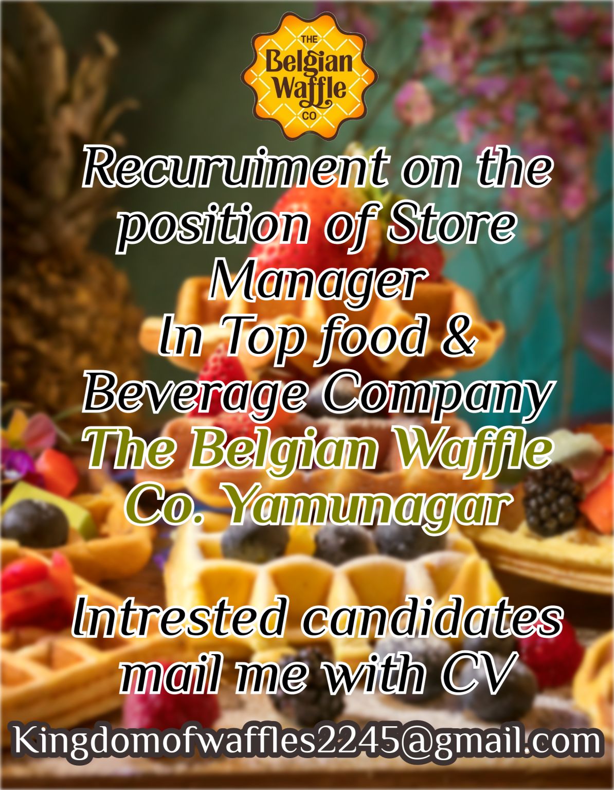 Tushar Verma on LinkedIn: Urgent Hiring for Store Manager Minimum ... Tushar Verma on LinkedIn: Urgent Hiring for Store Manager Minimum ...