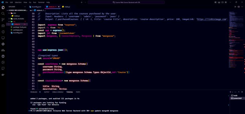 Omkar Patil on LinkedIn: #typescript #expreessjs #react #mongodb Omkar Patil on LinkedIn: #typescript #expreessjs #react #mongodb