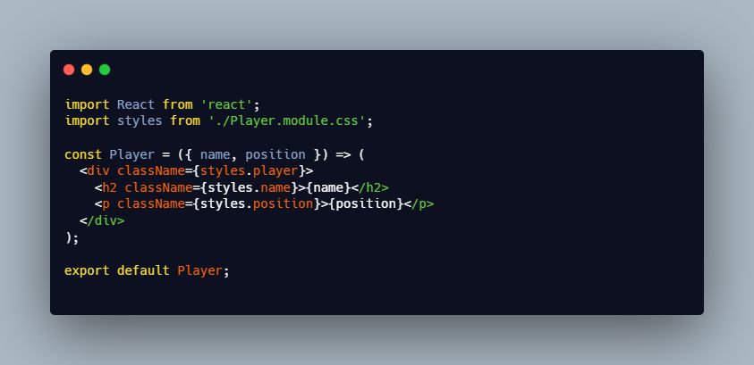 Dan Nicolaie C. on LinkedIn: #reactjs #cssmodules #stylinginreact # ... Dan Nicolaie C. on LinkedIn: #reactjs #cssmodules #stylinginreact # ...