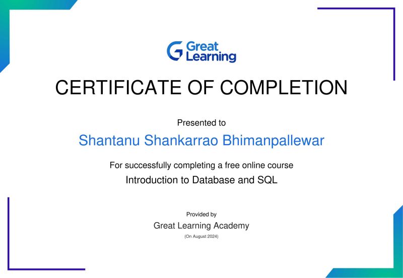 Shantanu Bhimanpallewar on LinkedIn: #database #sql #learningjourney # ... Shantanu Bhimanpallewar on LinkedIn: #database #sql #learningjourney # ...