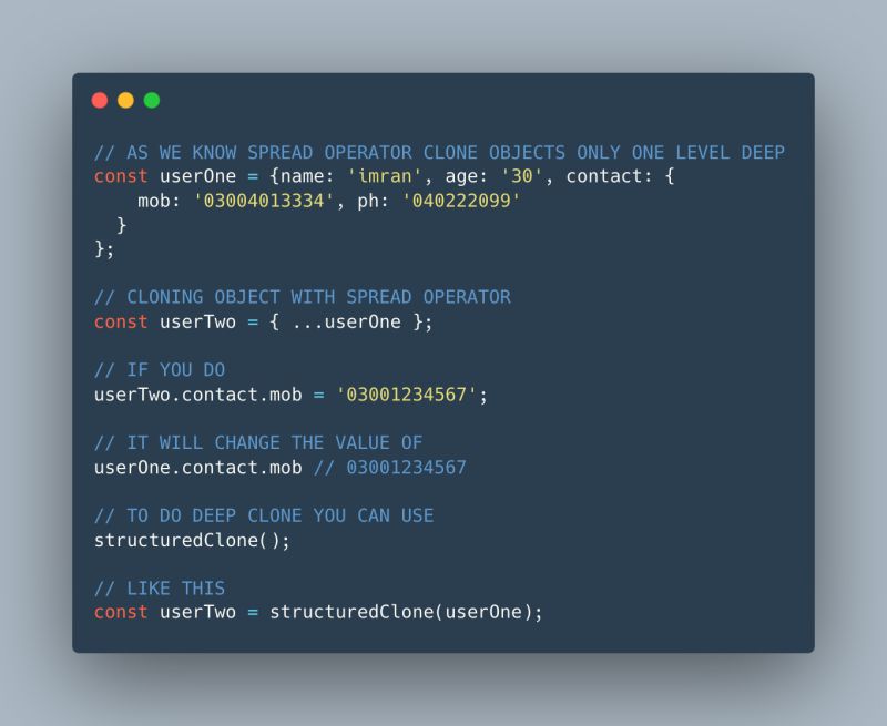 Muhammad imran Israr on LinkedIn: #javascript #developer #tipsandtricks Muhammad imran Israr on LinkedIn: #javascript #developer #tipsandtricks