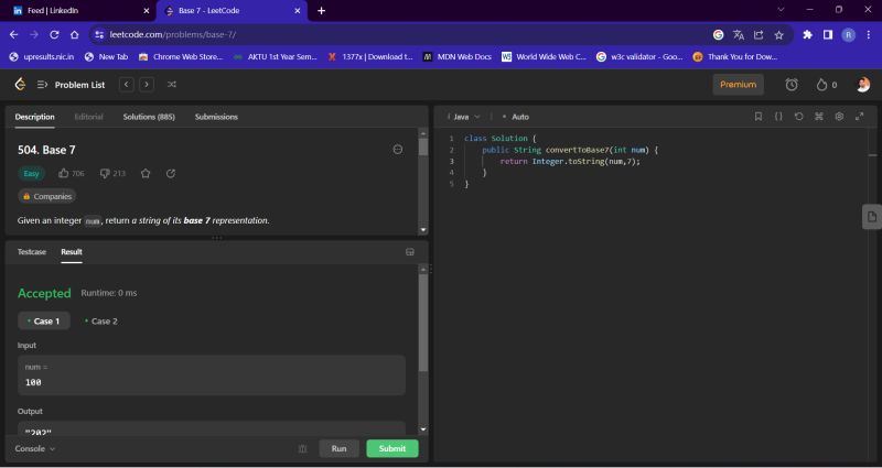 RITIK KUMAR on LinkedIn: #60daysofcodechallenge #leetcode #codechef RITIK KUMAR on LinkedIn: #60daysofcodechallenge #leetcode #codechef