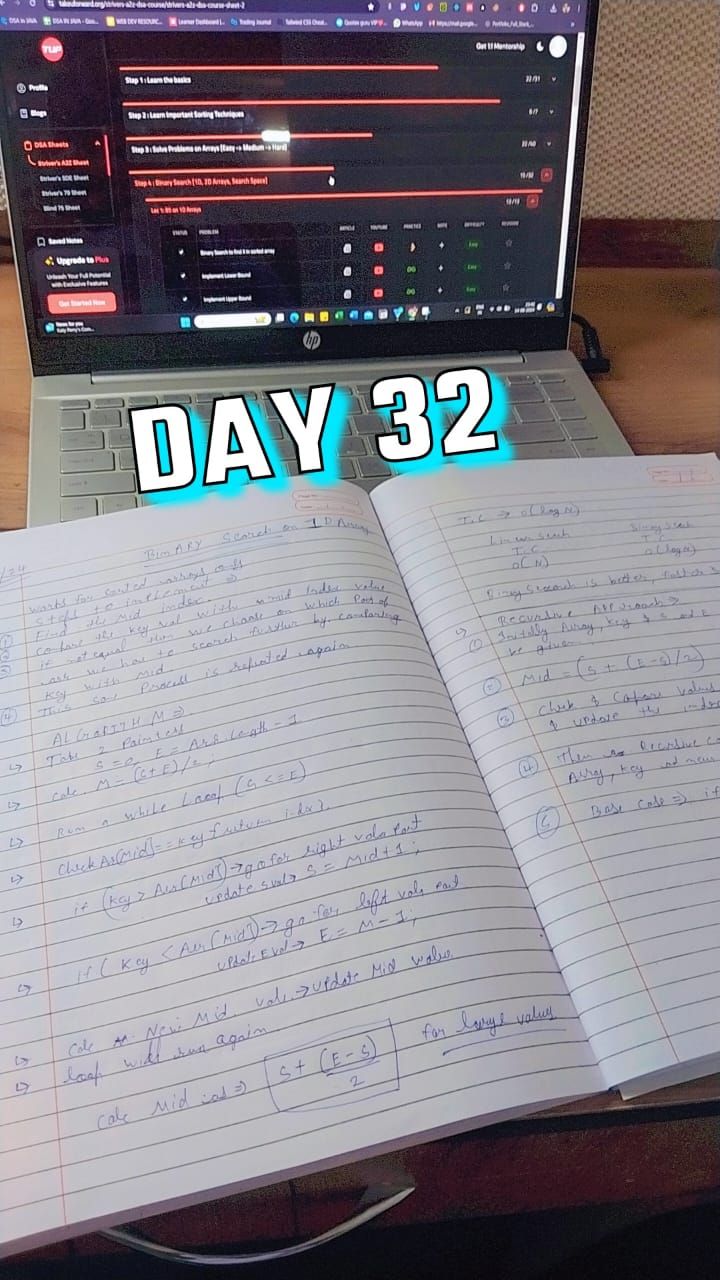 Shravan Khandelwal on LinkedIn: #java #dsa #binarysearch #lowerbound # ... Shravan Khandelwal on LinkedIn: #java #dsa #binarysearch #lowerbound # ...