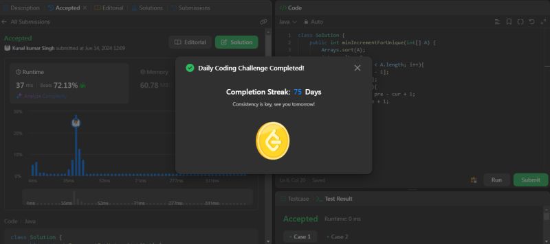 Kunal Kumar Singh on LinkedIn: #leetcode #100daysofcode #dailychallenge ... Kunal Kumar Singh on LinkedIn: #leetcode #100daysofcode #dailychallenge ...
