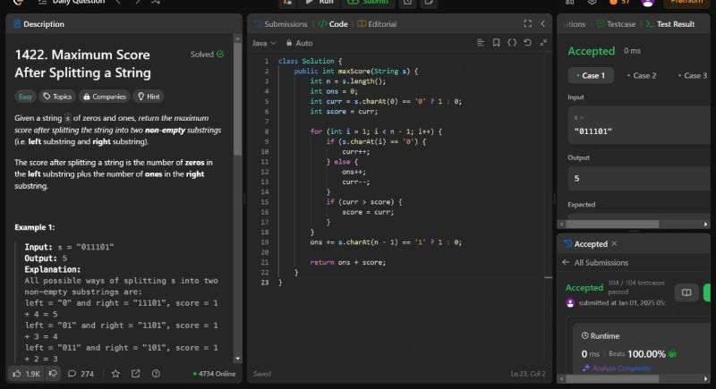 Bhagyashree Patil on LinkedIn: #100daysofcode #leetcode # ... Bhagyashree Patil on LinkedIn: #100daysofcode #leetcode # ...
