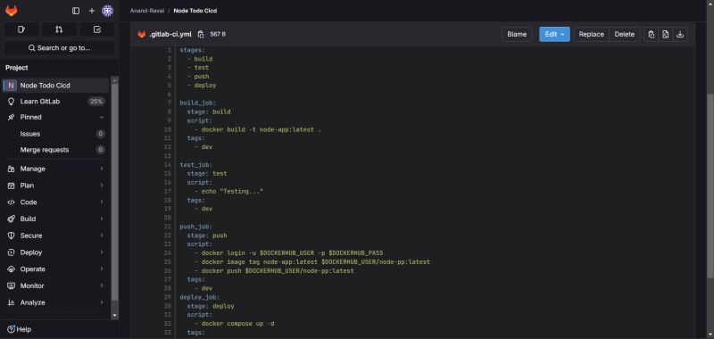 Anand Raval on LinkedIn: #gitlab #cicd #devops #learningbydoing ... Anand Raval on LinkedIn: #gitlab #cicd #devops #learningbydoing ...