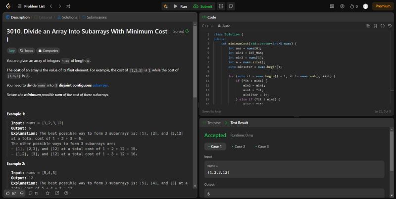 Leetcode Problem Solved: Divide Array Into Subarrays | Sumit Kumar ... Leetcode Problem Solved: Divide Array Into Subarrays | Sumit Kumar ...