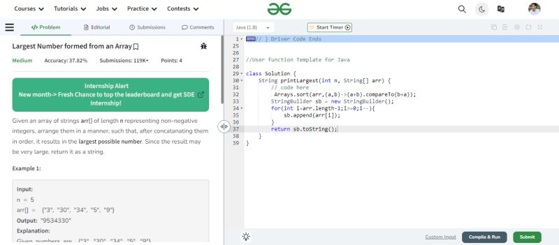 How to deal with string concatenation | Sharvendra Shah posted on the ... How to deal with string concatenation | Sharvendra Shah posted on the ...