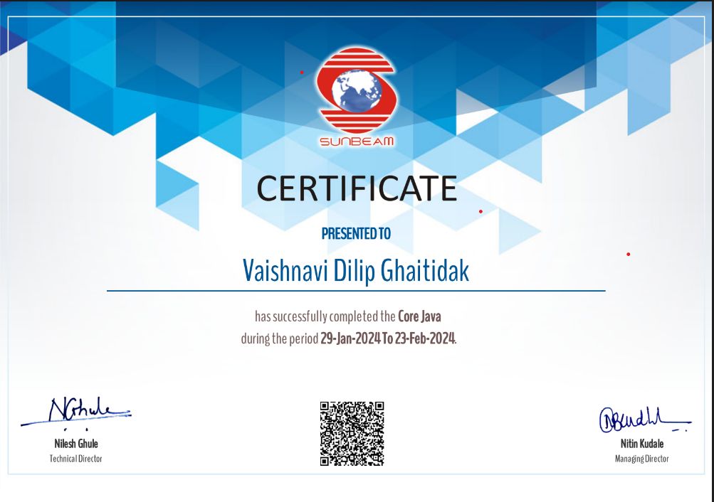 #corejava #certification #continuouslearning #techjourney… | Vaishnavi ... #corejava #certification #continuouslearning #techjourney… | Vaishnavi ...