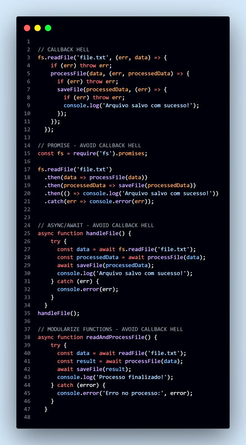 Sufian Zulfiqar on LinkedIn: #nodejs #backend #callbackhell #cleancode Sufian Zulfiqar on LinkedIn: #nodejs #backend #callbackhell #cleancode