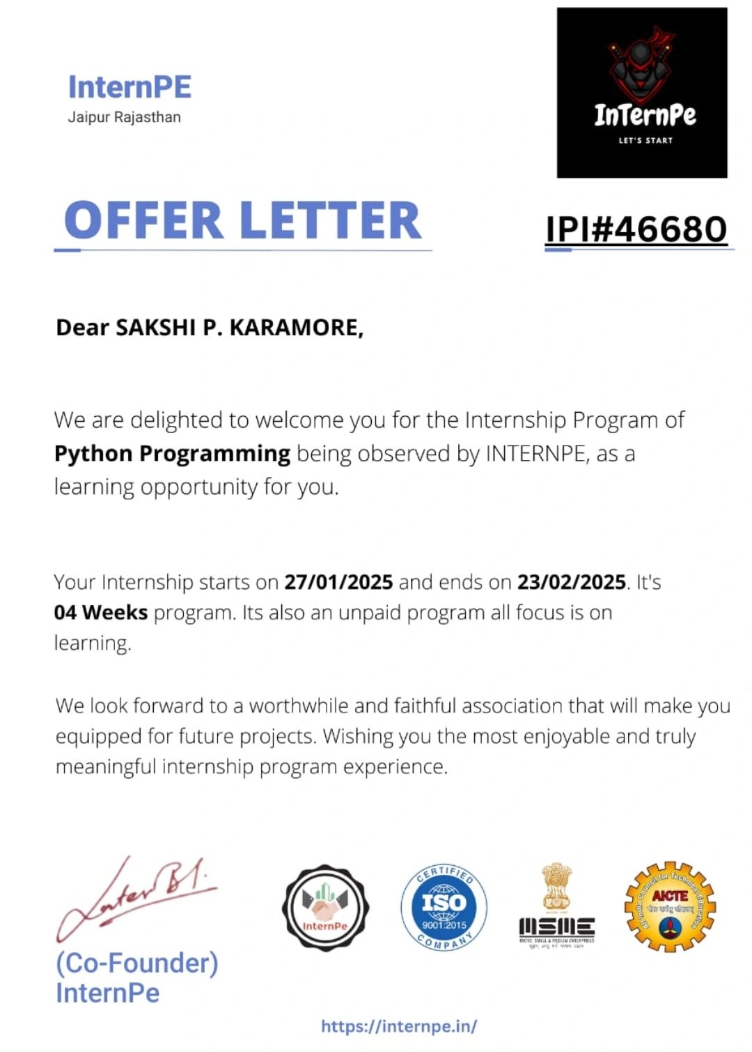 #internship #pythonprogramming #internpe #learning #coding | Sakshi ... #internship #pythonprogramming #internpe #learning #coding | Sakshi ...