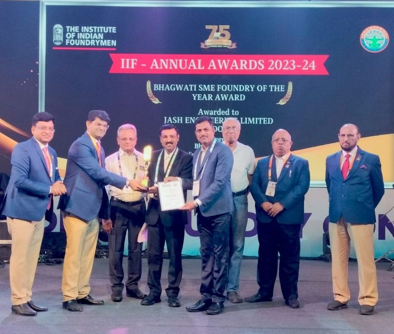 It's a pleasure to inform that Jash Engineering Ltd. received the ... It's a pleasure to inform that Jash Engineering Ltd. received the ...