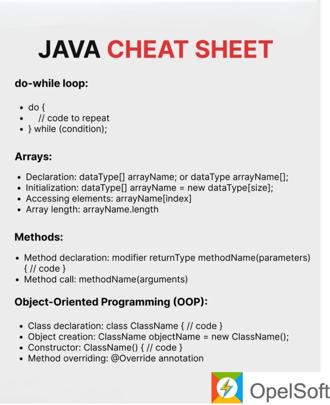 Opelsoft on LinkedIn: #programming #java #reference #javascript # ... Opelsoft on LinkedIn: #programming #java #reference #javascript # ...
