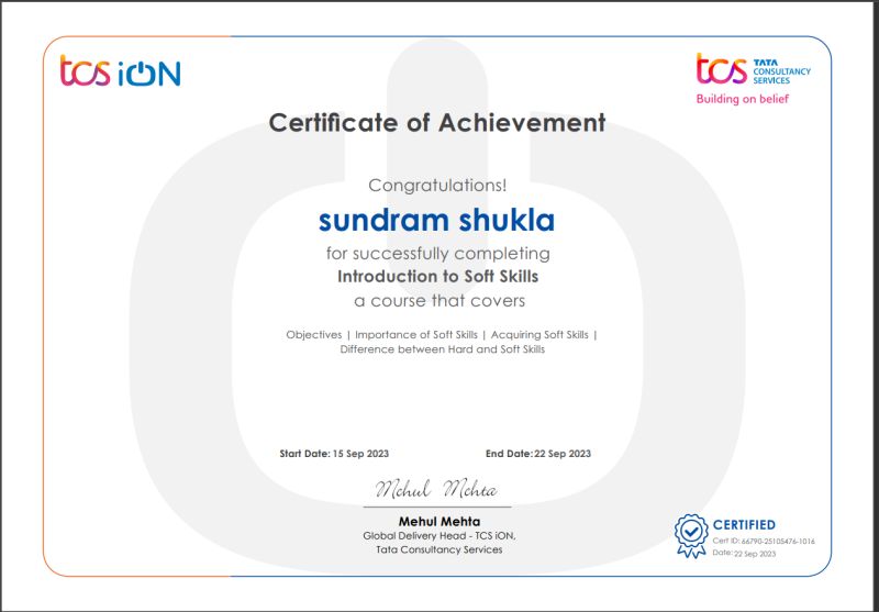 Sundram Shukla on LinkedIn: introduction to soft skills Sundram Shukla on LinkedIn: introduction to soft skills