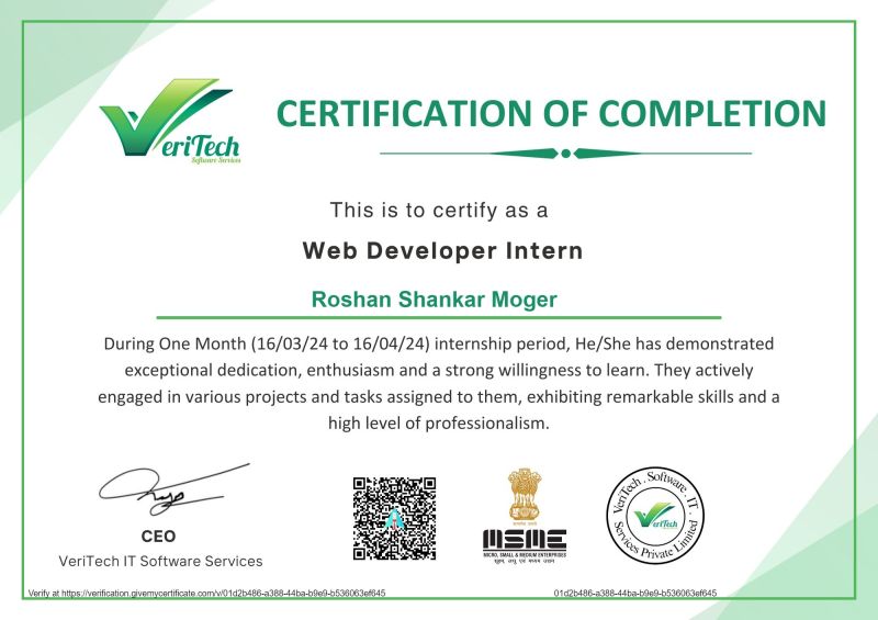 Roshan Moger posted on LinkedIn Roshan Moger posted on LinkedIn