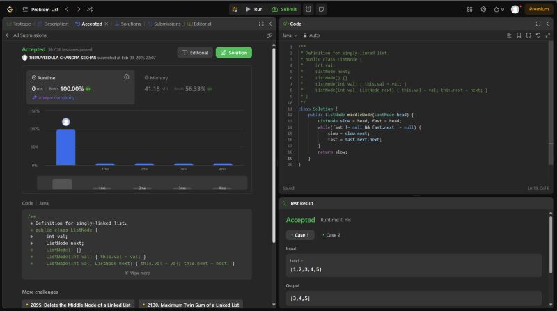 #day17 #leetcode #coding #java #linkedlist #datastructures ... #day17 #leetcode #coding #java #linkedlist #datastructures ...