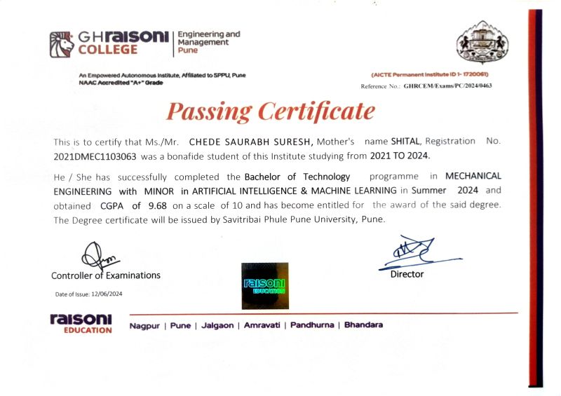 Saurabh Chede on LinkedIn: #mechanicalengineering #graduation # ... Saurabh Chede on LinkedIn: #mechanicalengineering #graduation # ...