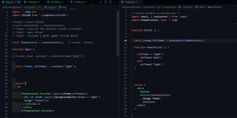 #day5 #selfmotivated #reactjs #frontend #usecontexthooks | Dipankar Dutta #day5 #selfmotivated #reactjs #frontend #usecontexthooks | Dipankar Dutta