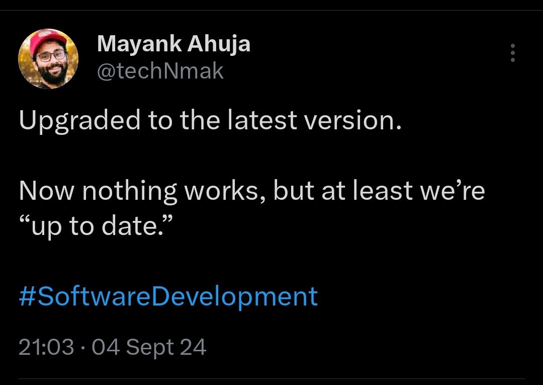 Mayank Ahuja on LinkedIn: #softwaredevelopment #stories #coding # ... Mayank Ahuja on LinkedIn: #softwaredevelopment #stories #coding # ...