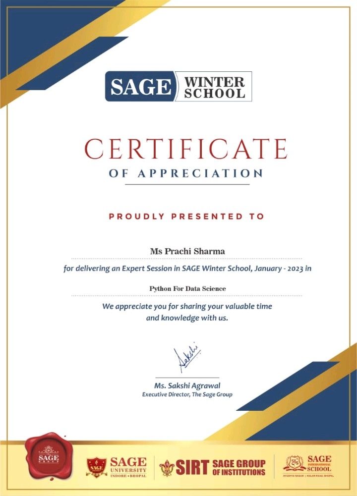 Prachi Sharma on LinkedIn: #python #pythonprogramming #datascience # ... Prachi Sharma on LinkedIn: #python #pythonprogramming #datascience # ...