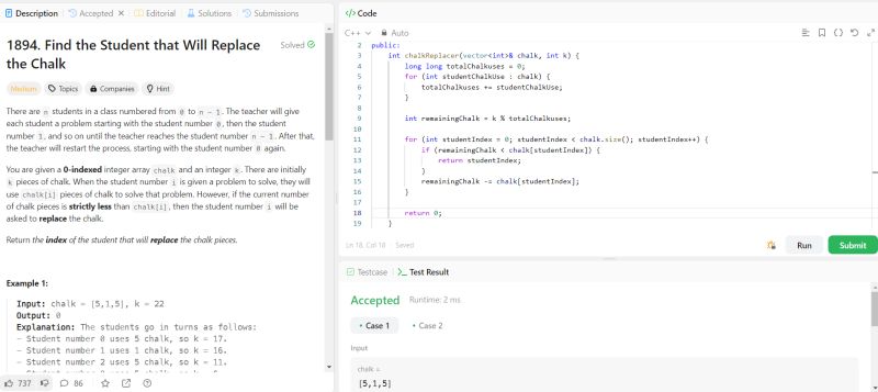 Sakshi Kumari on LinkedIn: #day159 #codingchallenge #leetcode #dsa #c # ... Sakshi Kumari on LinkedIn: #day159 #codingchallenge #leetcode #dsa #c # ...