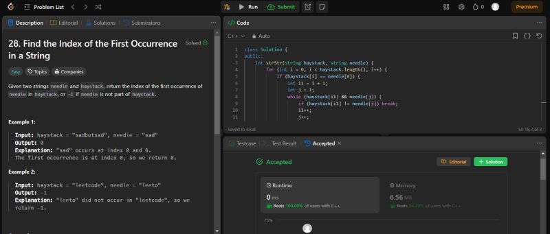 Vishal Sahu on LinkedIn: #100daysofcode #100daysofcode #leetcode # ... Vishal Sahu on LinkedIn: #100daysofcode #100daysofcode #leetcode # ...