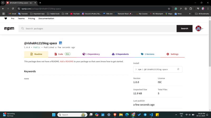 Rishabh Dubey on LinkedIn: #npm #code #express Rishabh Dubey on LinkedIn: #npm #code #express
