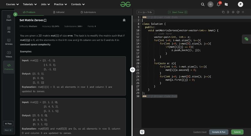 Prem Kolte on LinkedIn: #geeksstreak2024 #coding #programming # ... Prem Kolte on LinkedIn: #geeksstreak2024 #coding #programming # ...