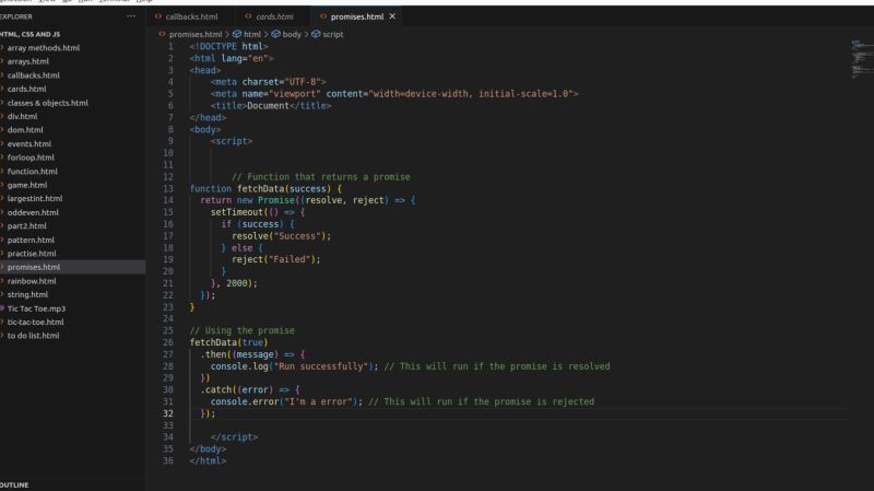 Akash Singh on LinkedIn: #javascript #promises #asyncprogramming # ... Akash Singh on LinkedIn: #javascript #promises #asyncprogramming # ...