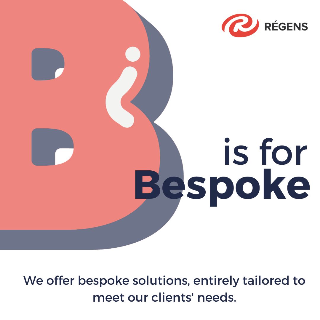 Régens on LinkedIn: ,B' is for Bespoke! Régens on LinkedIn: ,B' is for Bespoke!