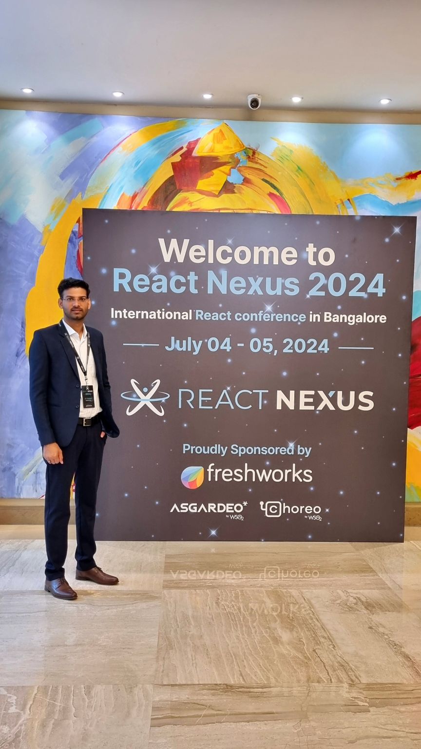 🌟 𝐄𝐱𝐜𝐢𝐭𝐢𝐧𝐠 𝐃𝐚𝐲 𝐚𝐭 𝐑𝐞𝐚𝐜𝐭 𝐍𝐞𝐱𝐮𝐬 2024! | Suresh Kumar 🌟 𝐄𝐱𝐜𝐢𝐭𝐢𝐧𝐠 𝐃𝐚𝐲 𝐚𝐭 𝐑𝐞𝐚𝐜𝐭 𝐍𝐞𝐱𝐮𝐬 2024! | Suresh Kumar