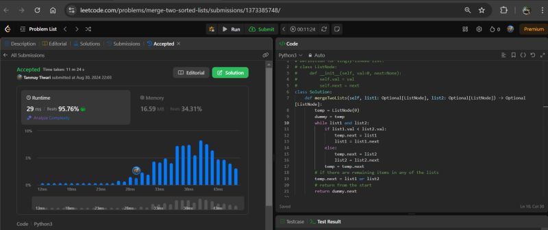 Tanmay Tiwari on LinkedIn: #leetcode #100daysofcode #dsa Tanmay Tiwari on LinkedIn: #leetcode #100daysofcode #dsa