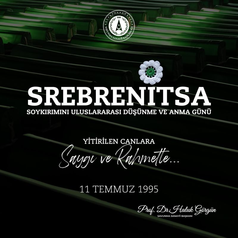 Prof. Dr. Haluk Gorgun LinkedIn‘de: #srebrenitsa Prof. Dr. Haluk Gorgun LinkedIn‘de: #srebrenitsa