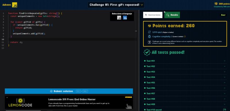 Fernando Gómez Graciani on LinkedIn: #adventjs #codingchallenge # ... Fernando Gómez Graciani on LinkedIn: #adventjs #codingchallenge # ...